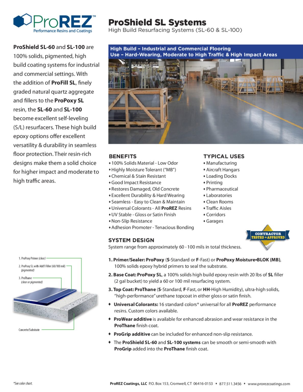 System Data Sheets Archives - ProREZ Coatings