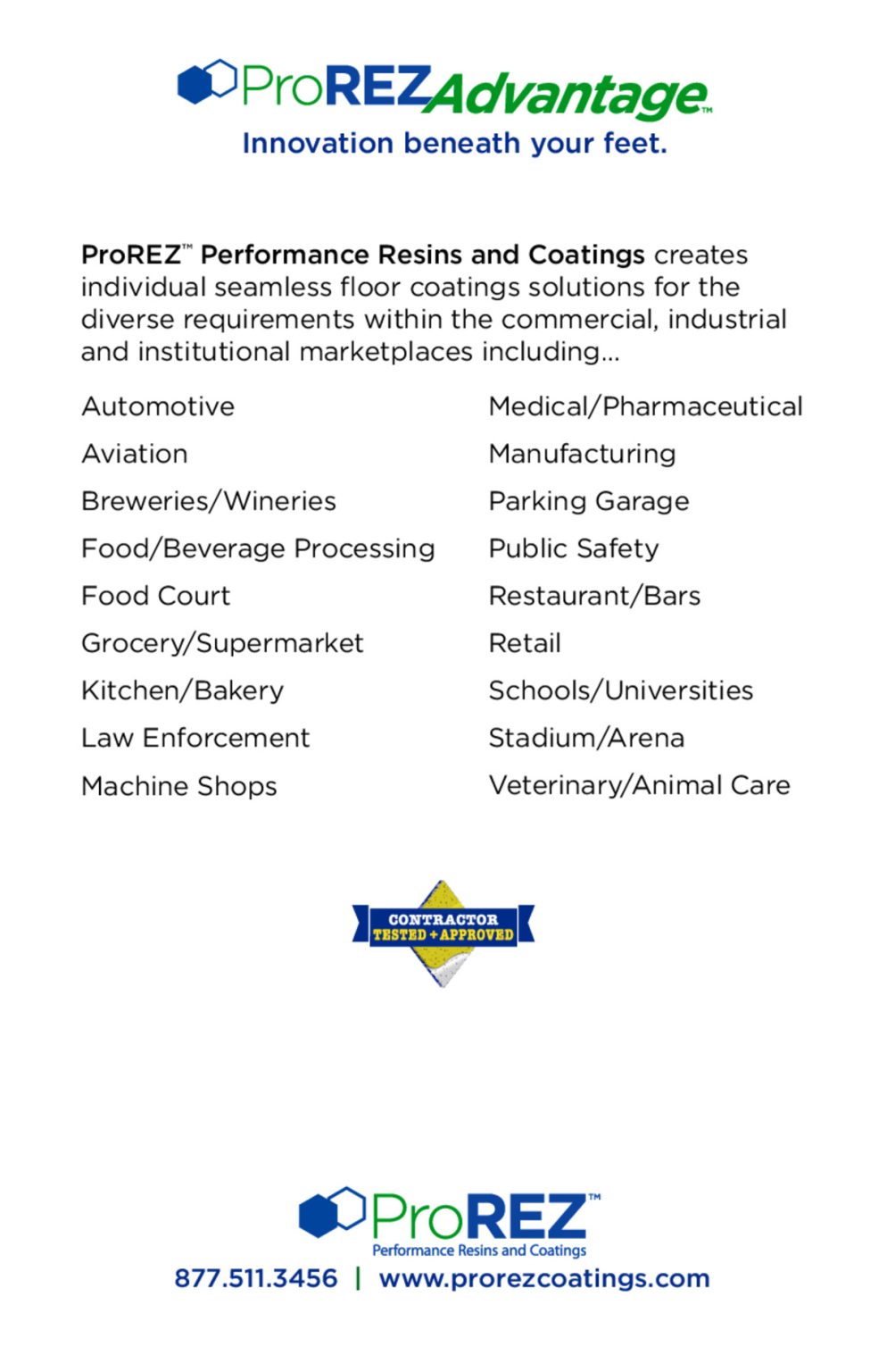 Installers - ProREZ Coatings